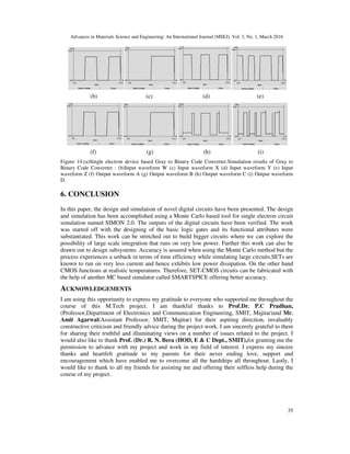 DESIGN OF DIFFERENT DIGITAL CIRCUITS USING SINGLE ELECTRON DEVICES | PDF