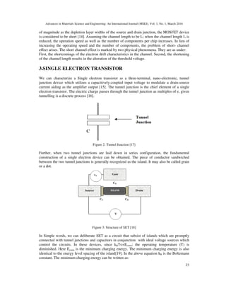 DESIGN OF DIFFERENT DIGITAL CIRCUITS USING SINGLE ELECTRON DEVICES | PDF