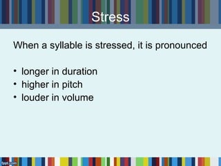 Ms endar syllable & stress | PPT