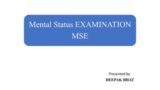 Mse ppt | PPTX