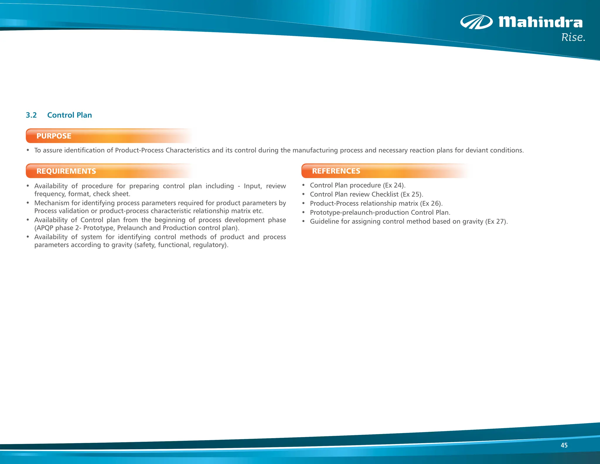 MSES Manual - Mahindra & Mahindra customer specific requirements | PDF