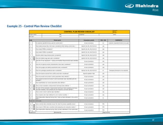 MSES Manual - Mahindra & Mahindra customer specific requirements | PDF