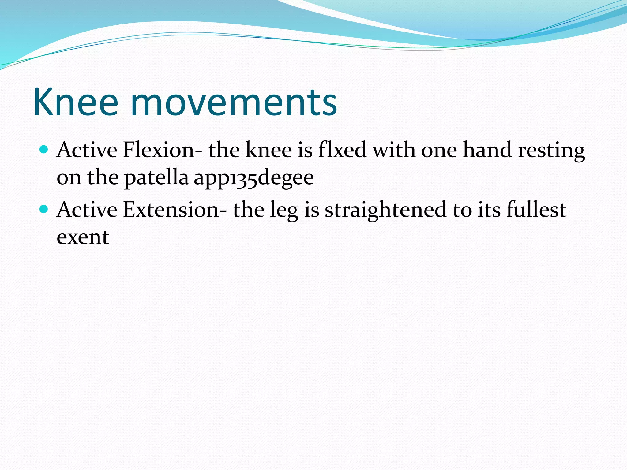 Musculoskeletal examination | PPTX