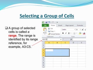 Ms excel ppt presentation | PPTX