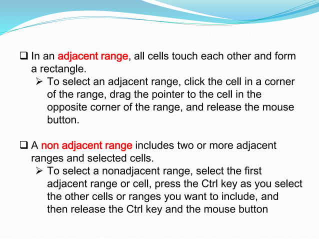 Ms Excel Ppt Presentation Pptx Operating Systems Computer Software And Applications