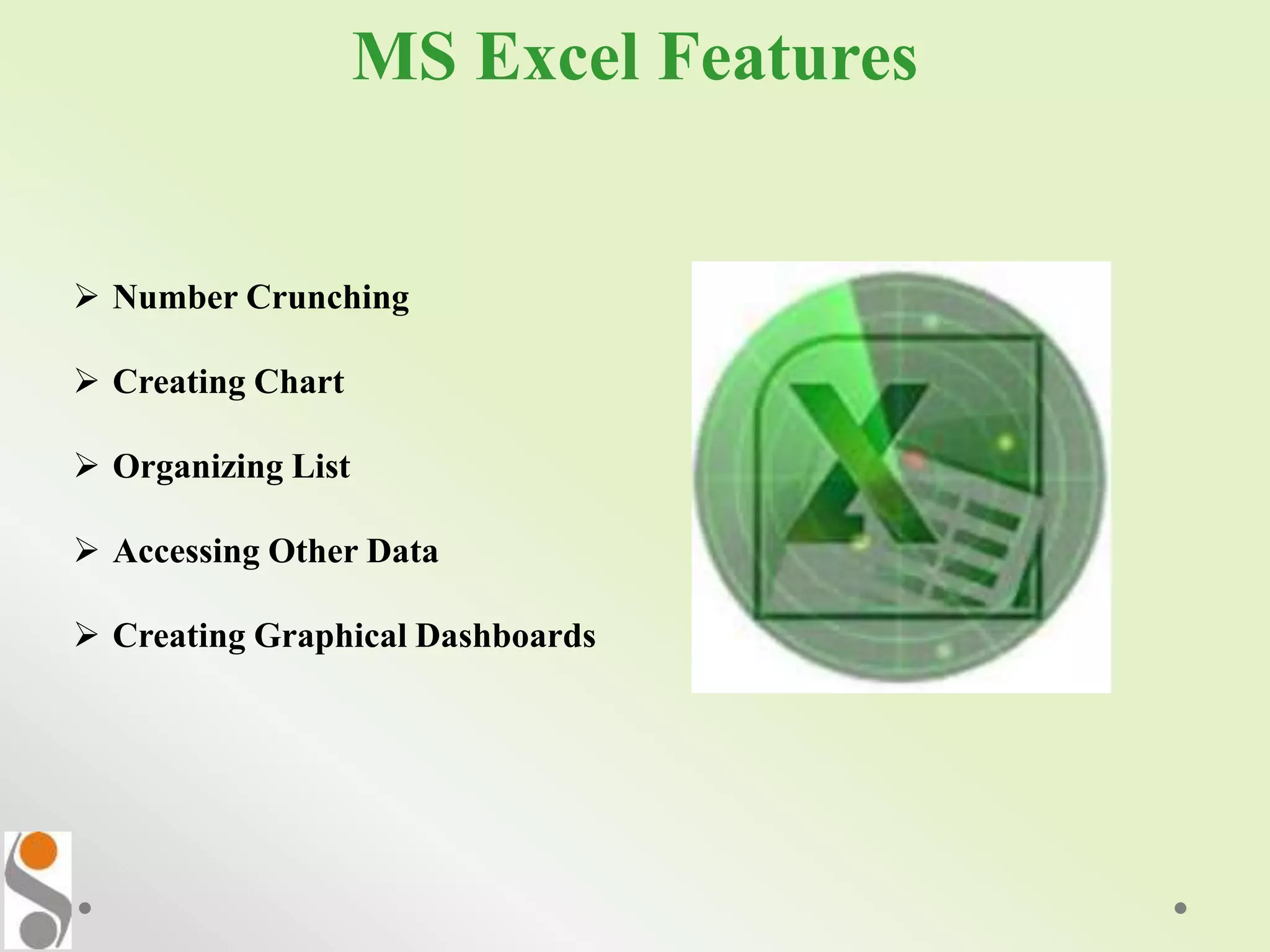 Ms excel | PPTX