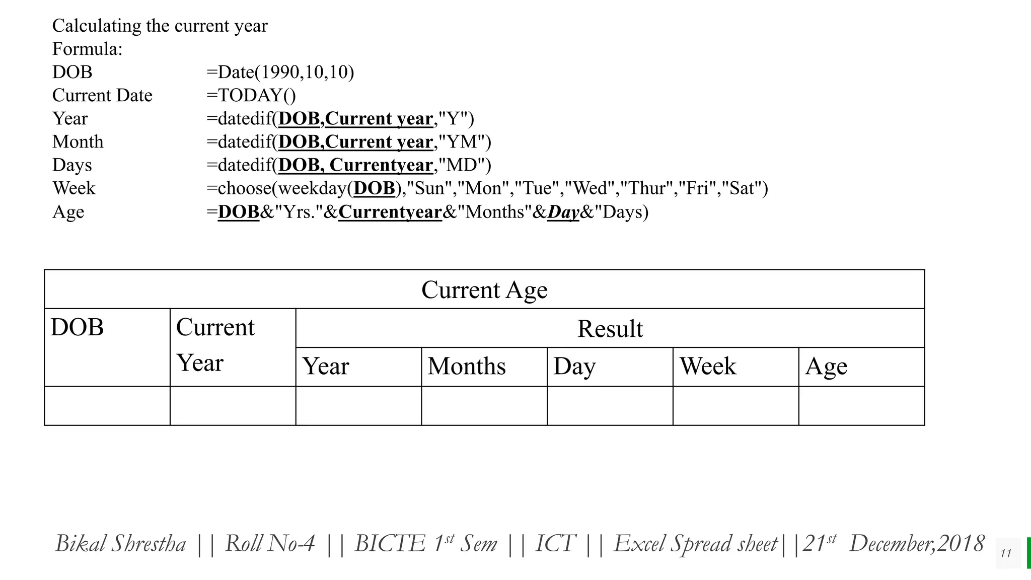 Ms Excel Basic To Advance Tutorial Ppt