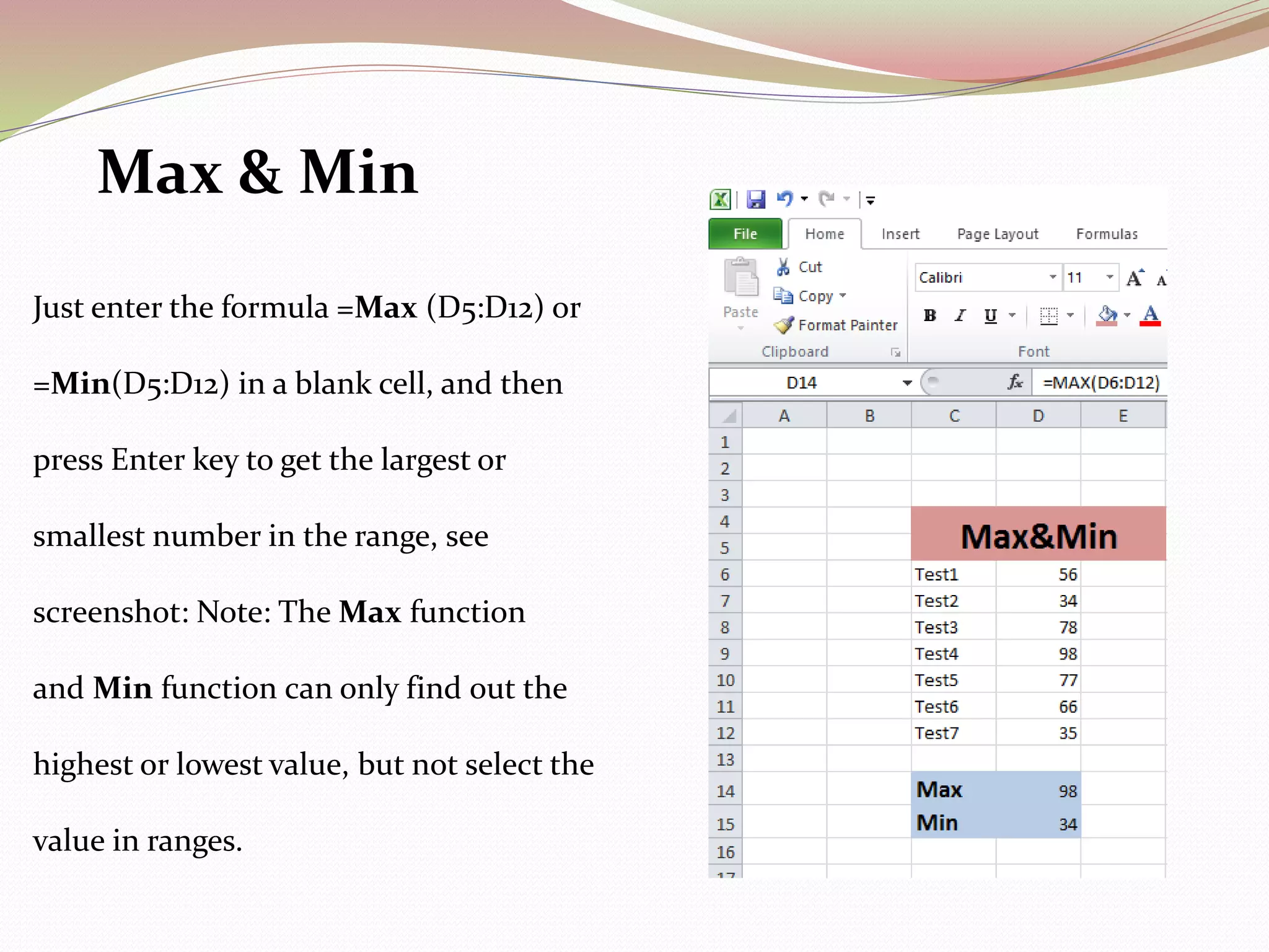 Basic Ms excel | PPTX