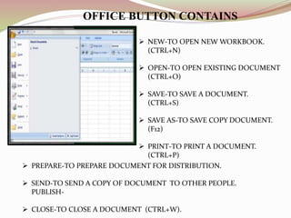 Basic Ms excel | PPTX
