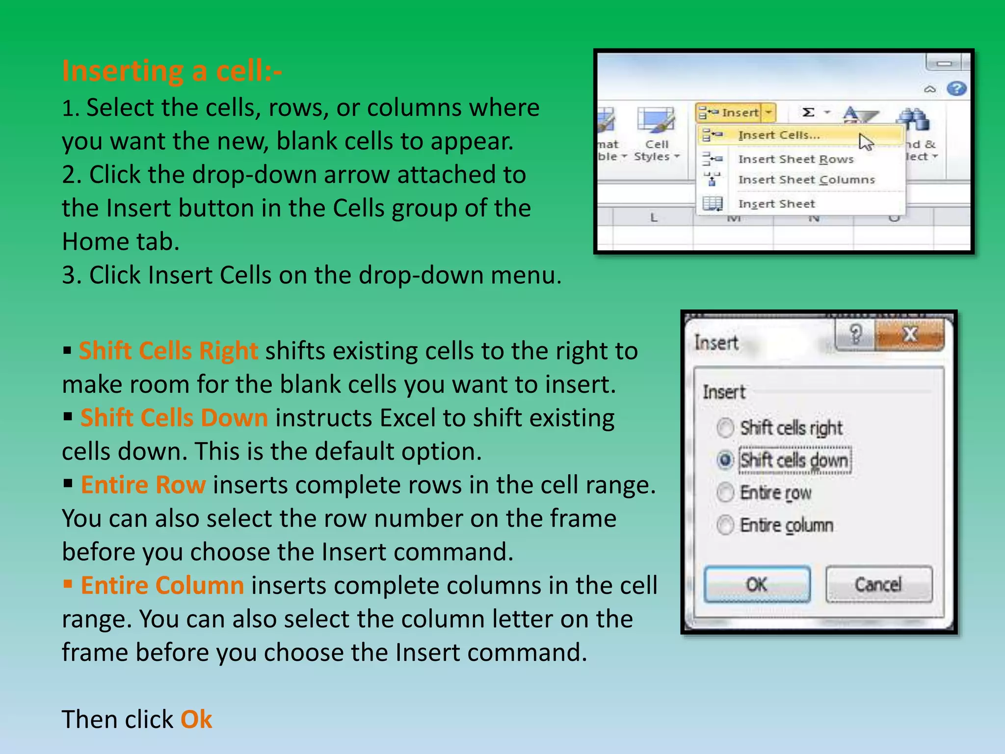Ms excel | PPTX | Programming Languages | Computing