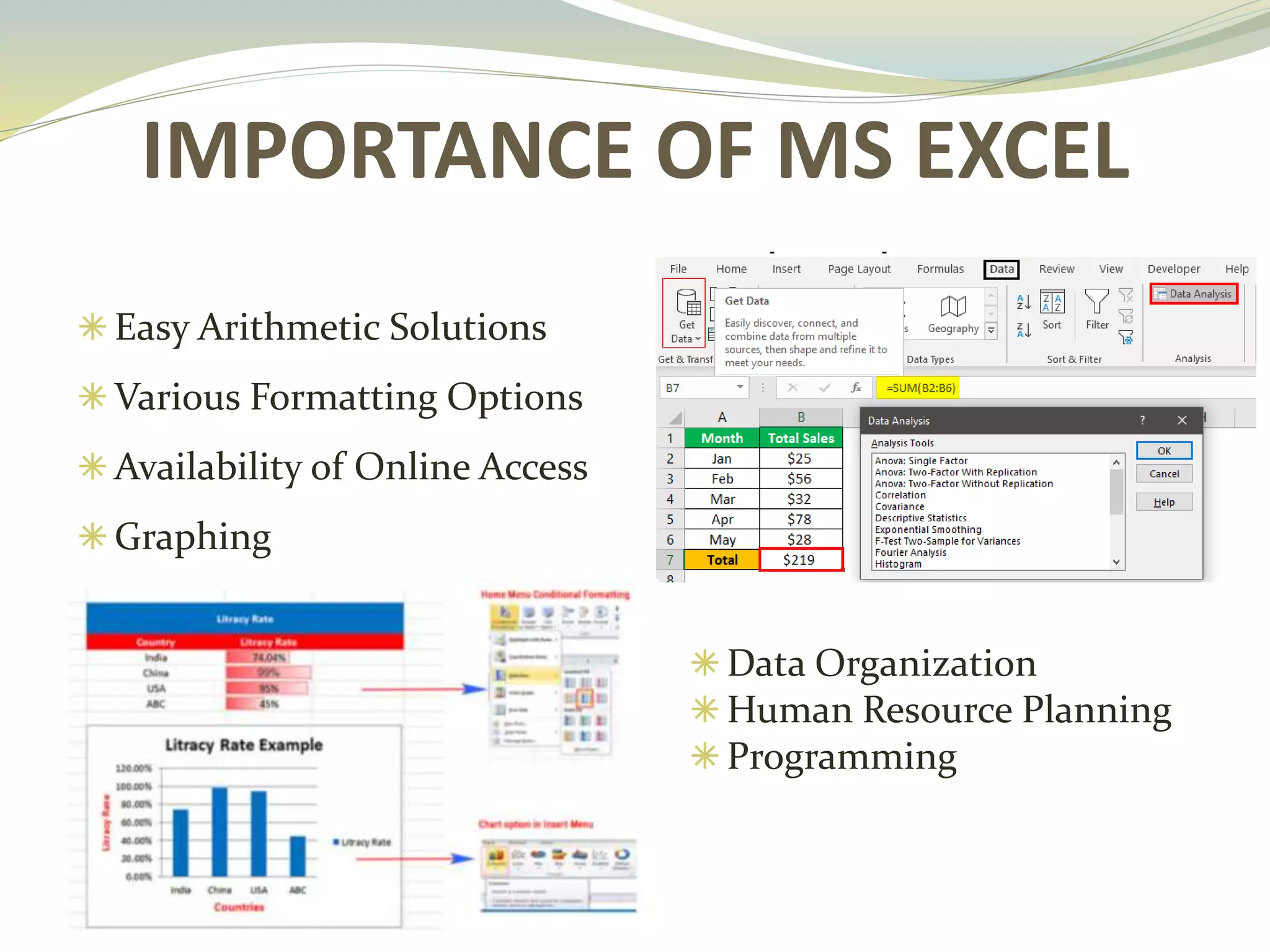 Ms excel ppt | PPTX