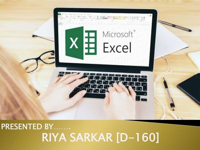 Ms excel ppt | PPTX | Computer Software and Applications | Computing