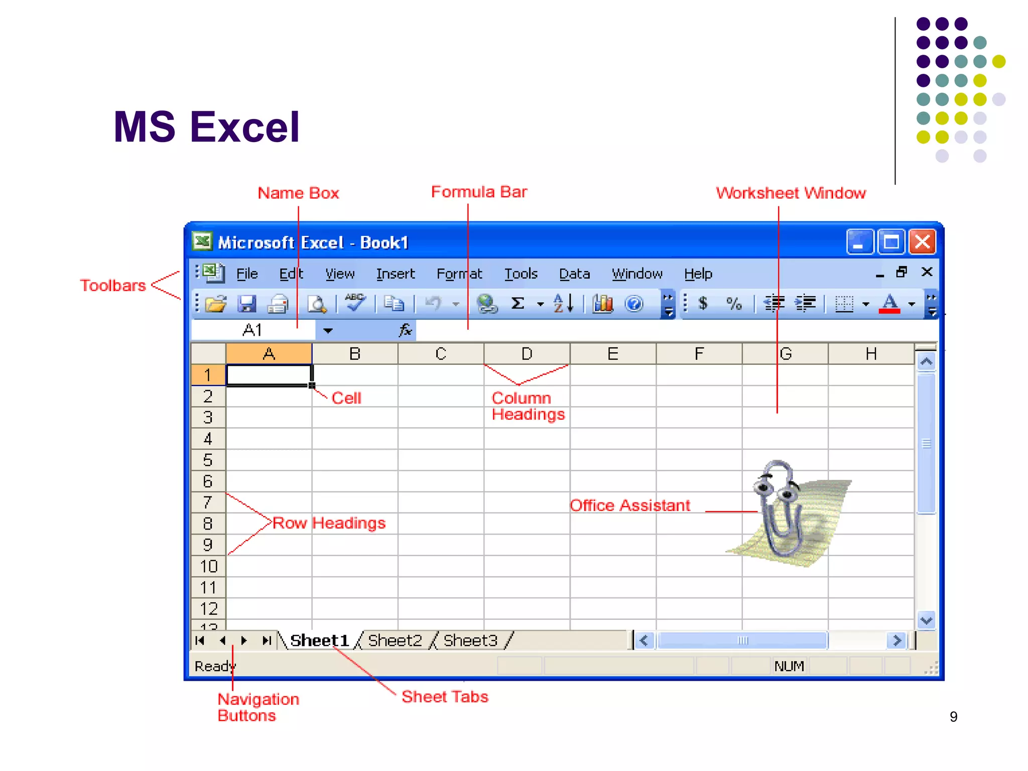 MS EXCEL.ppt | Computing | Technology & Computing