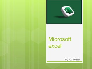 MS excel | PPTX
