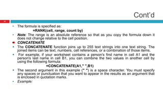 Introduction to micro soft Training ms Excel.ppt