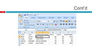Introduction to micro soft Training ms Excel.ppt