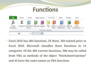 A Excel for studding of basic for stduing | PPSX