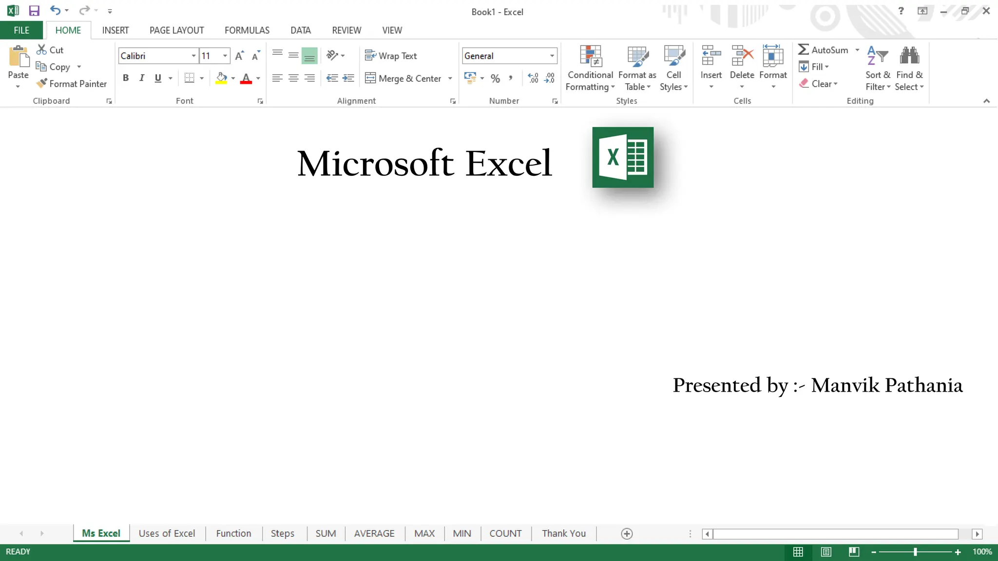 msexcel-itsusesfunctions-220405164320.pptx | Computing | Technology & Computing