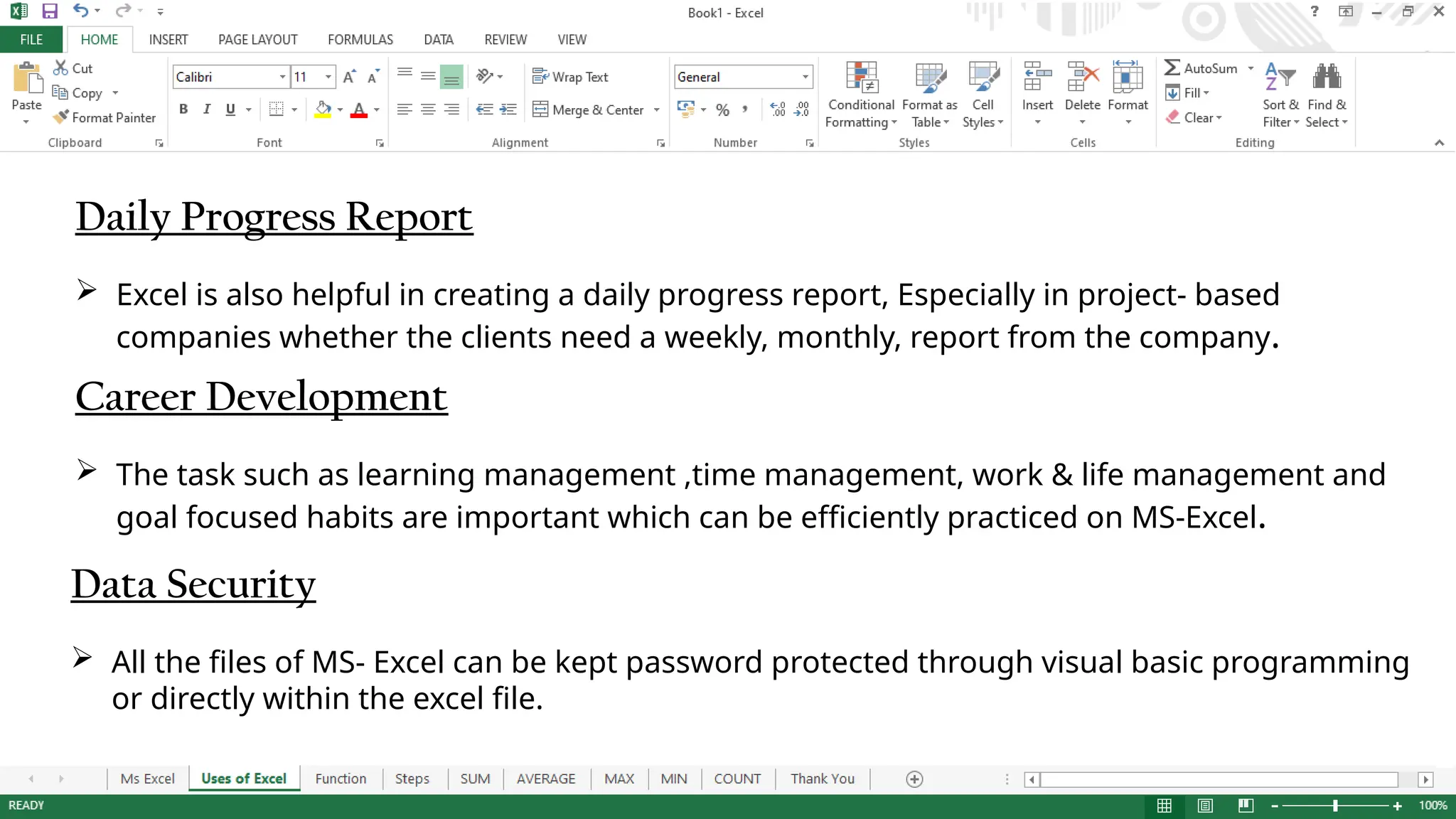msexcel-itsusesfunctions-220405164320.pptx | Computing | Technology & Computing