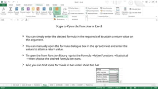 msexcel-itsusesfunctions-220405164320.pptx | Computing | Technology ...