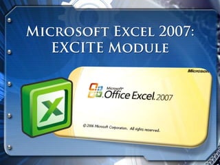 Microsoft Excel 2007 Logo