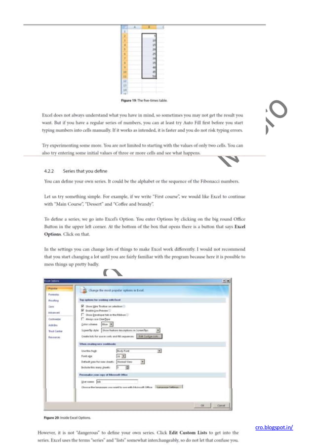 Ms excel 2007 tutorial | PDF