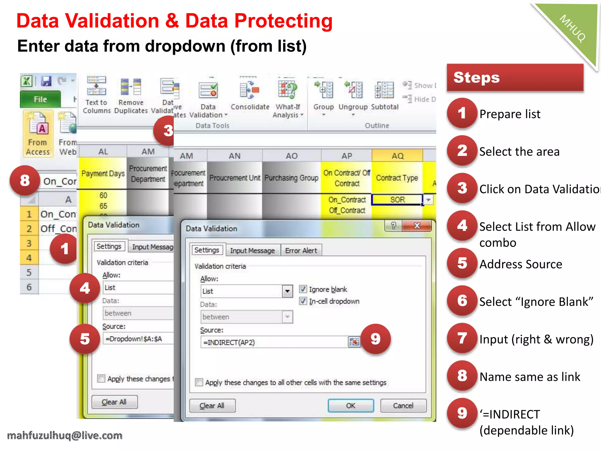 Ms excel 2016 Advance Learning | PPT