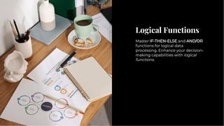 MS Excel Advanced learning withj formulas and examplkes.pdf | Business ...