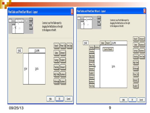 Ms excel analysis instructions | PPT | Free Download