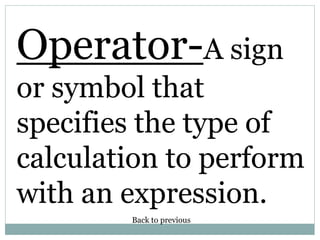 Ms excel formula | PPTX | Chemistry | Science