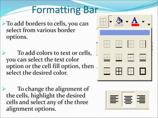 MS EXCEL INTRODUCTION DISCUSSING ALL FEATURES.ppt