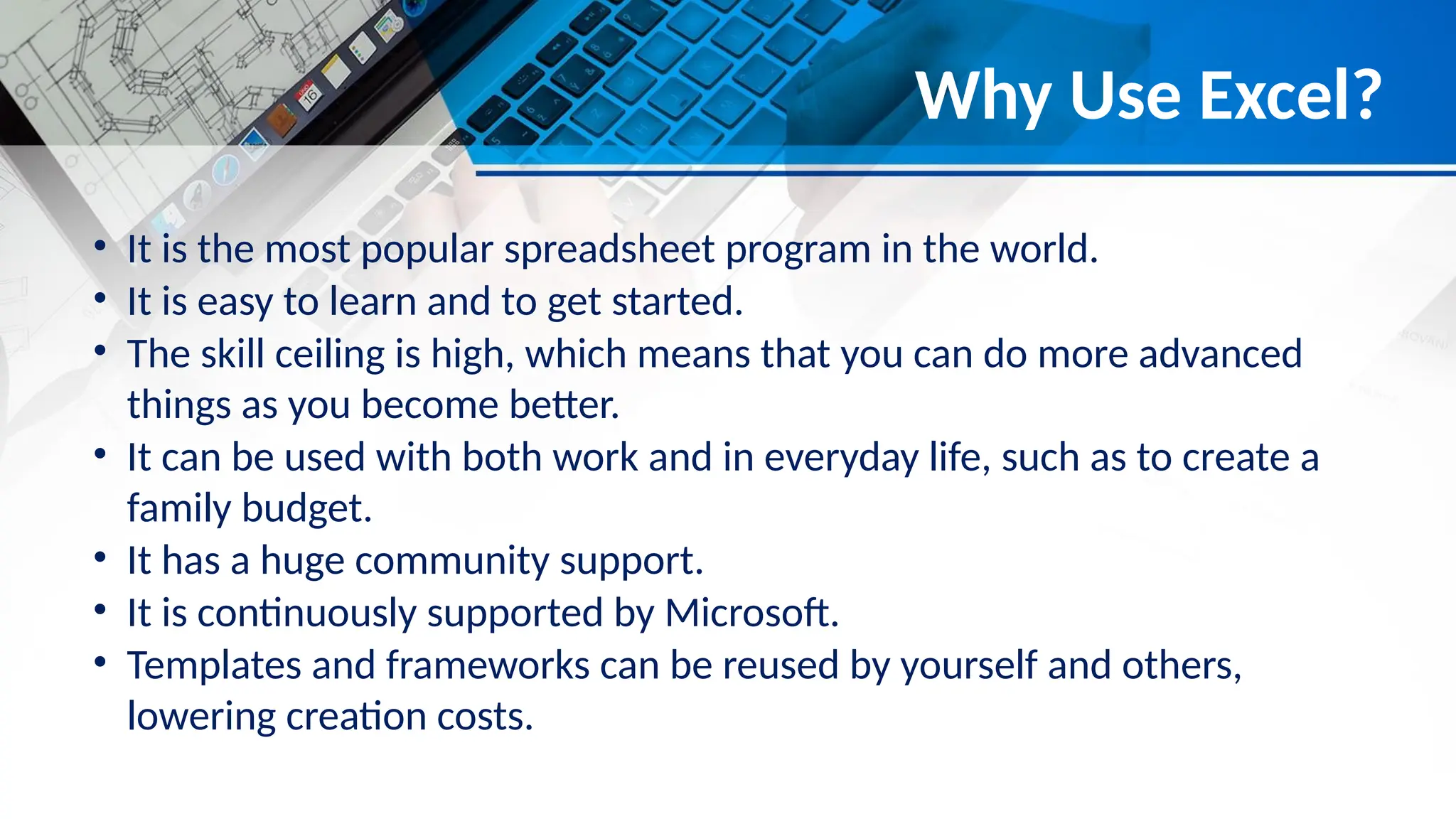 A detailed introduction of MS Excel is given in short | PPTX