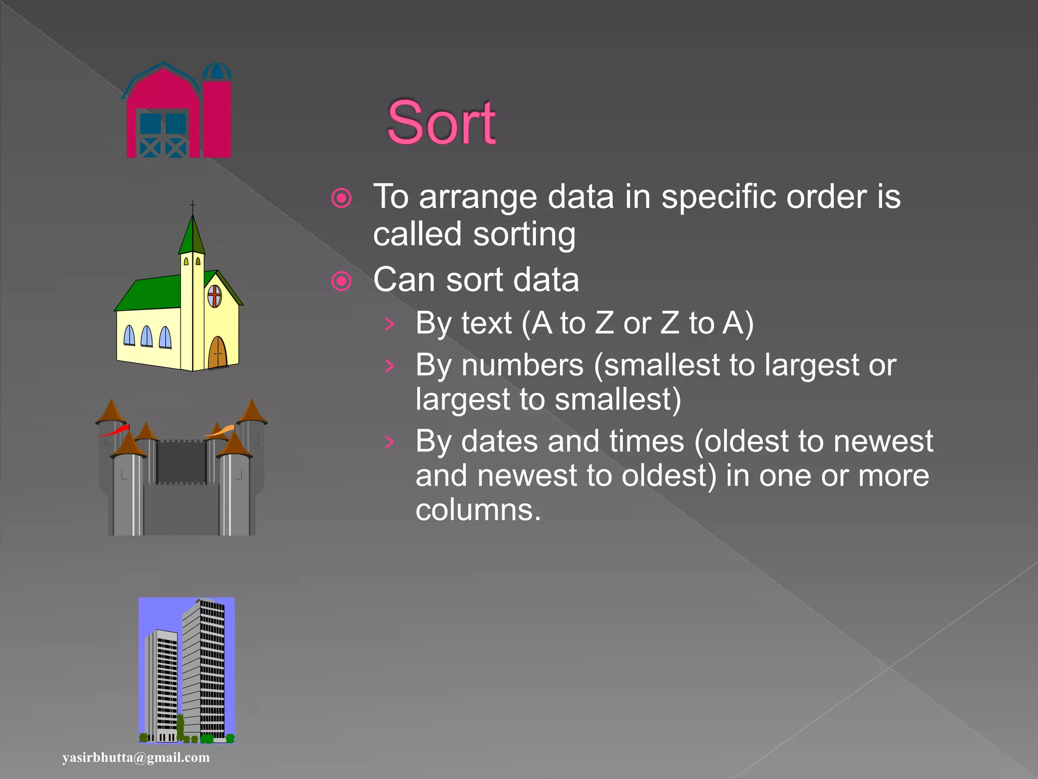 Data Management in Excel | PPTX