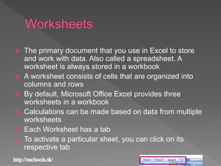 MS Excel Basics | PPTX
