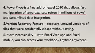INTRODUCTION TO MS EXCEL LESSON FORMULA AND MEANING | PPTX