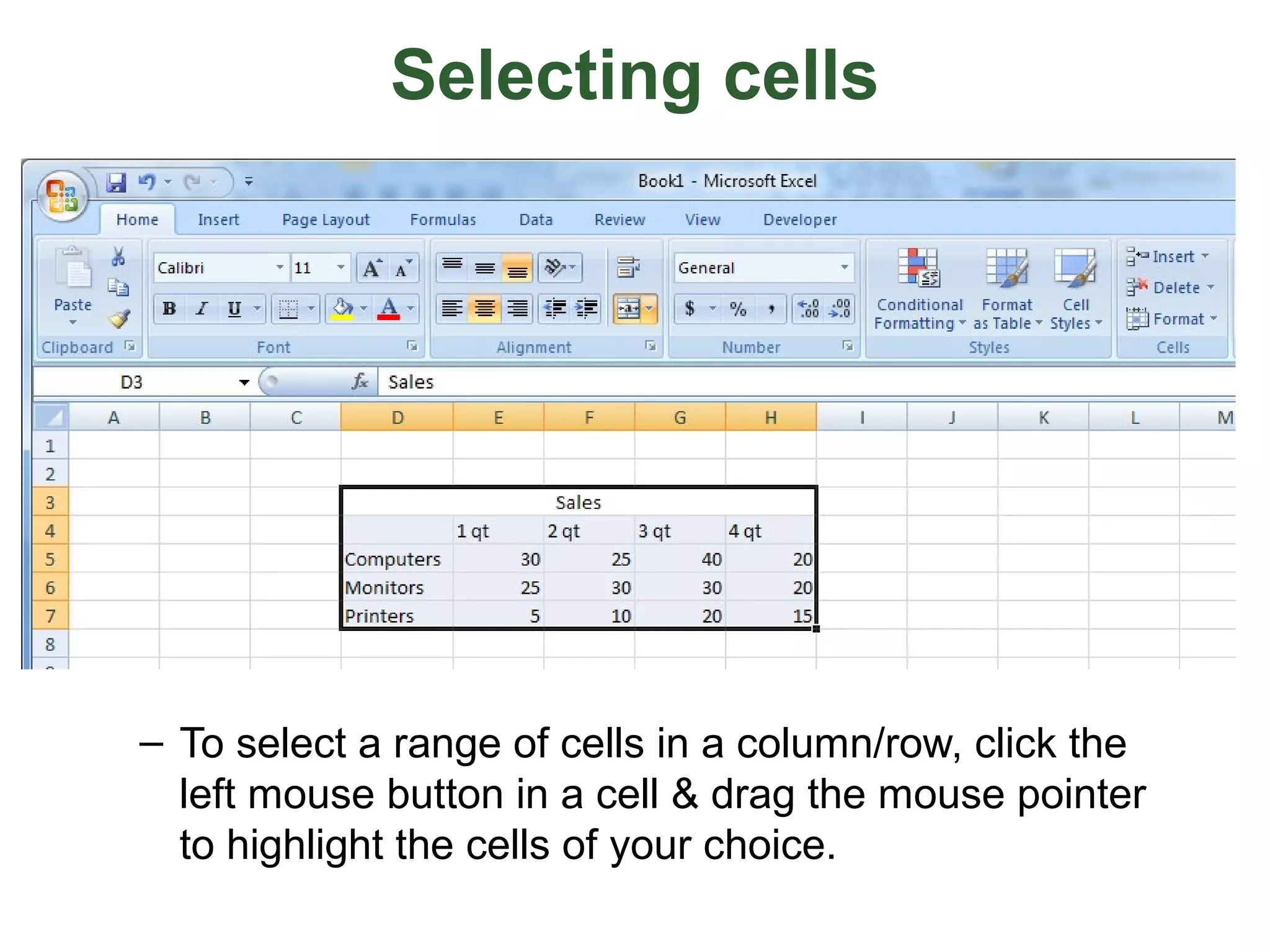 Msexcel module 2007 | PPT