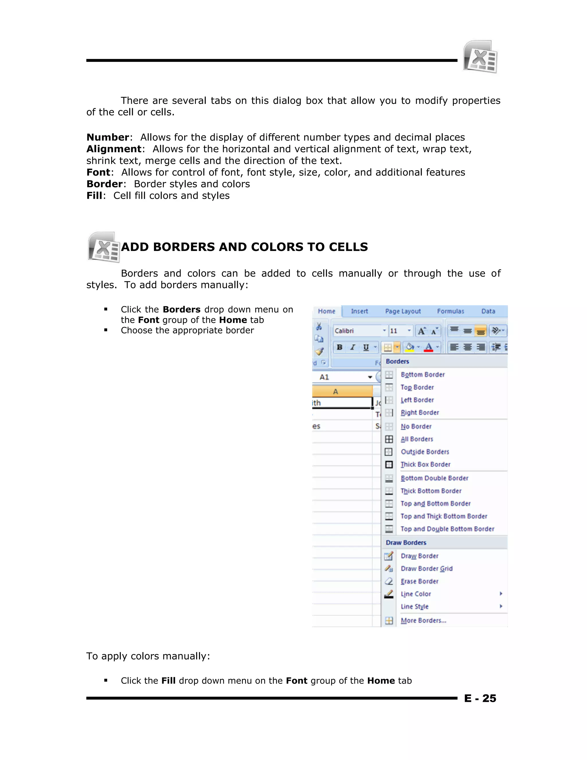 MS Excel Module 2012 | PDF | Desktop Publishing | Computer Software and ...