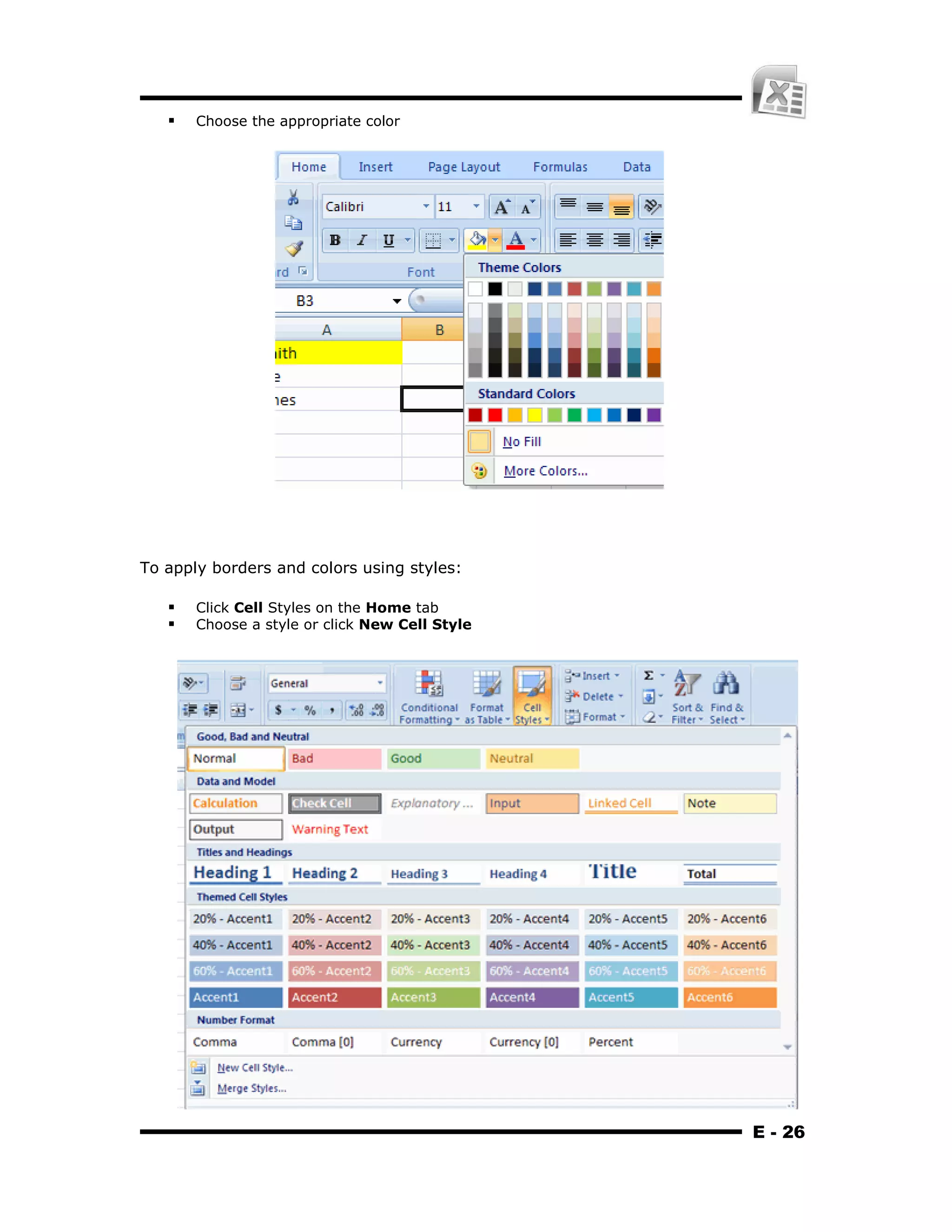 MS Excel Module 2012 | PDF | Desktop Publishing | Computer Software and ...