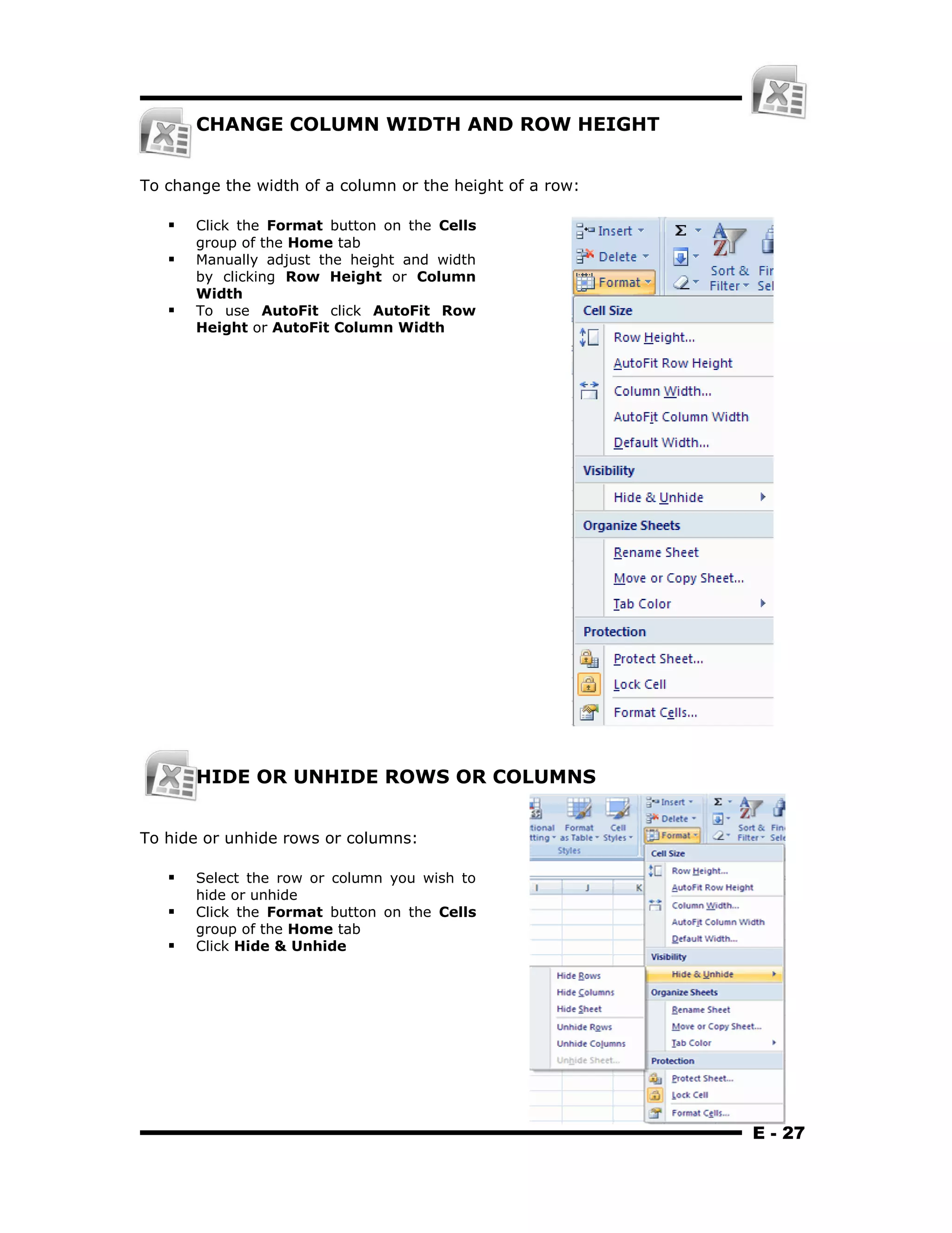 MS Excel Module 2012 | PDF | Desktop Publishing | Computer Software and ...