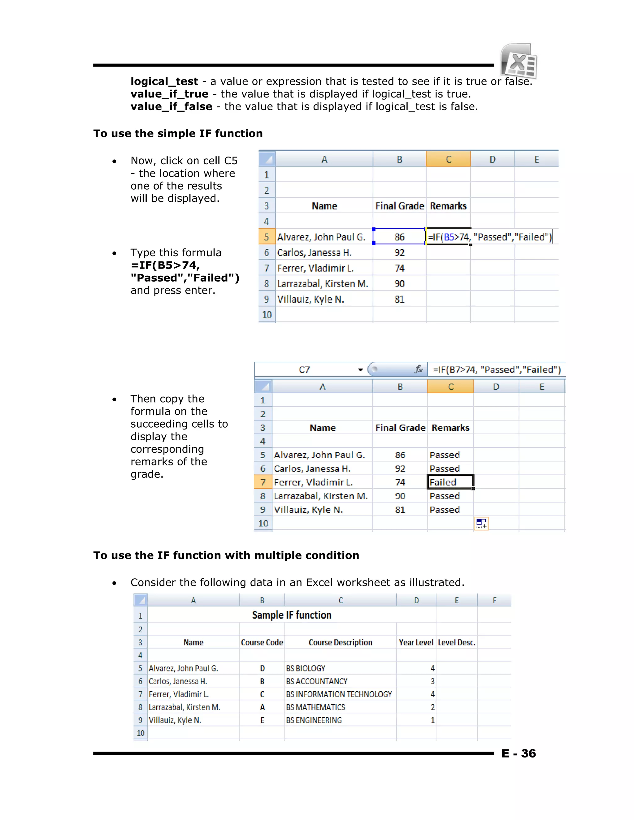 MS Excel Module 2012 | PDF | Desktop Publishing | Computer Software and ...