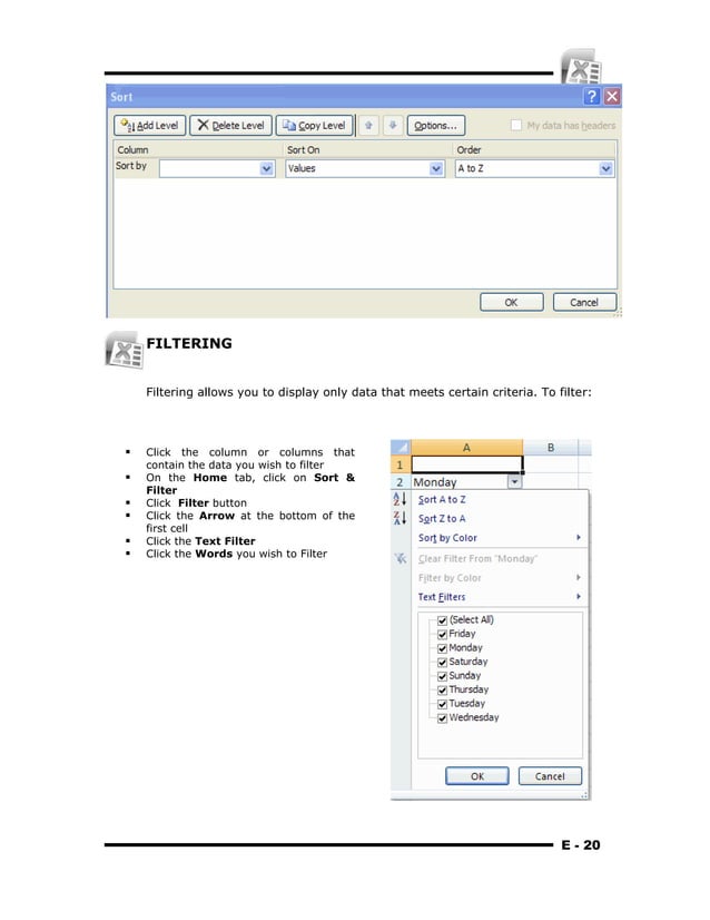 MS Excel Module 2012 | PDF | Desktop Publishing | Computer Software and ...