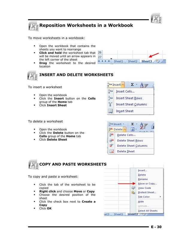 MS Excel Module 2012 | PDF | Desktop Publishing | Computer Software and Applications