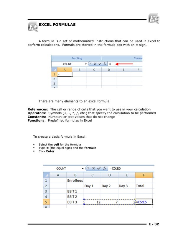 MS Excel Module 2012 | PDF | Desktop Publishing | Computer Software and ...