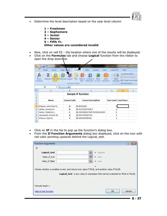 MS Excel Module 2012 | PDF | Desktop Publishing | Computer Software and ...