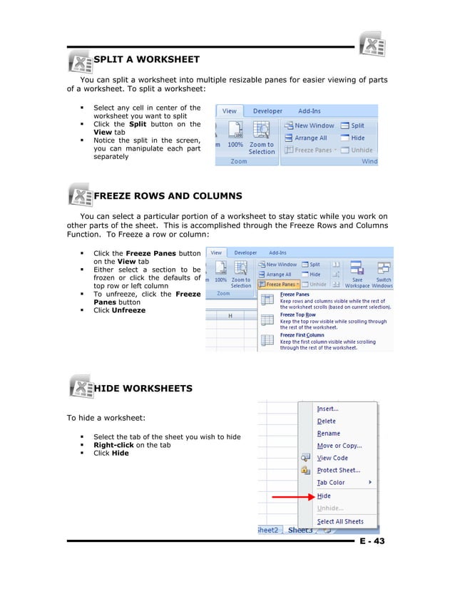MS Excel Module 2012 | PDF | Desktop Publishing | Computer Software and ...