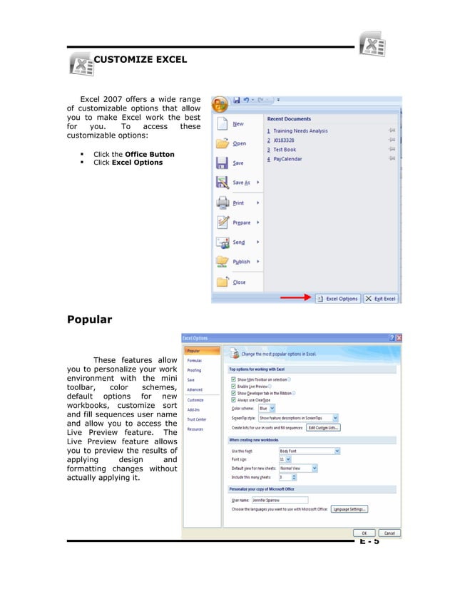 MS Excel Module 2012 | PDF | Desktop Publishing | Computer Software and ...