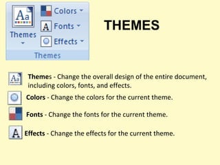 Ms excel (page layout) | PPT