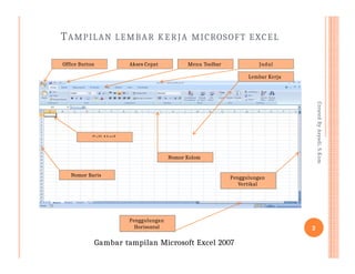 materi microsoft excel kelas x aplikasi pengolah angka | PPTX