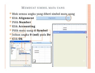 materi microsoft excel kelas x aplikasi pengolah angka | PPTX