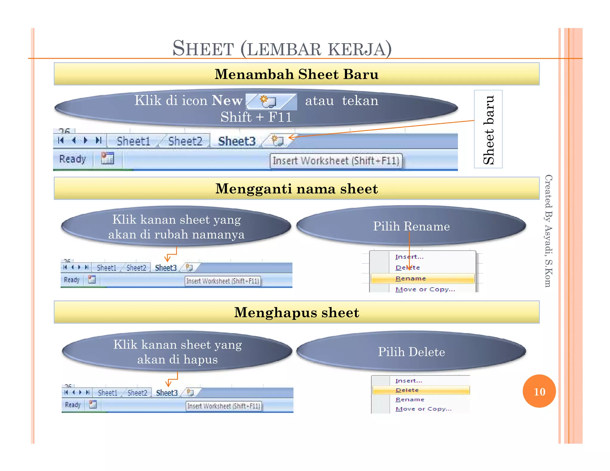 Ms excel presentasi | PDF